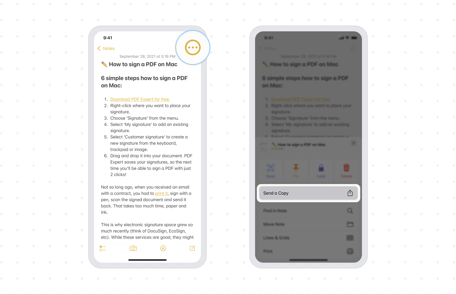 How To Save IPhone Notes As PDF Save Apple Notes As PDF