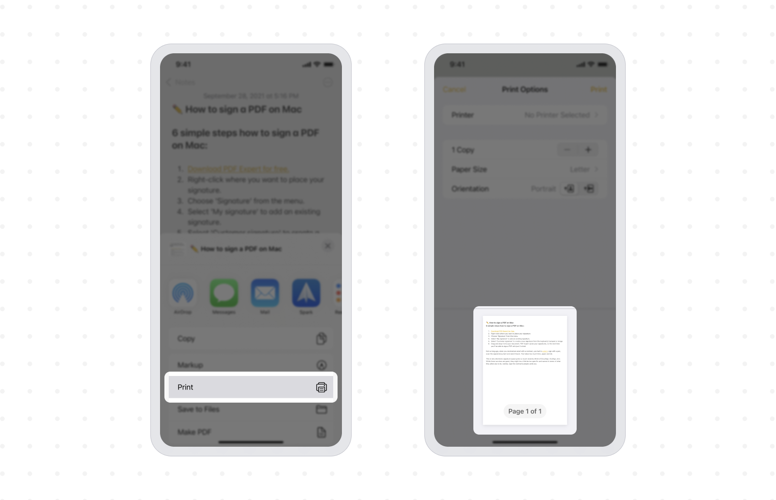 How To Save IPhone Notes As PDF Save Apple Notes As PDF