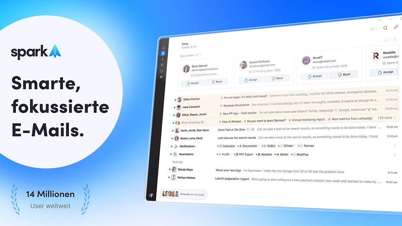 Spark for Desktop gibt es jetzt im Microsoft Store